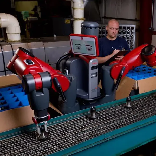 Le robot Baxter de Rodney Brooks pour la recherche et l'éducation