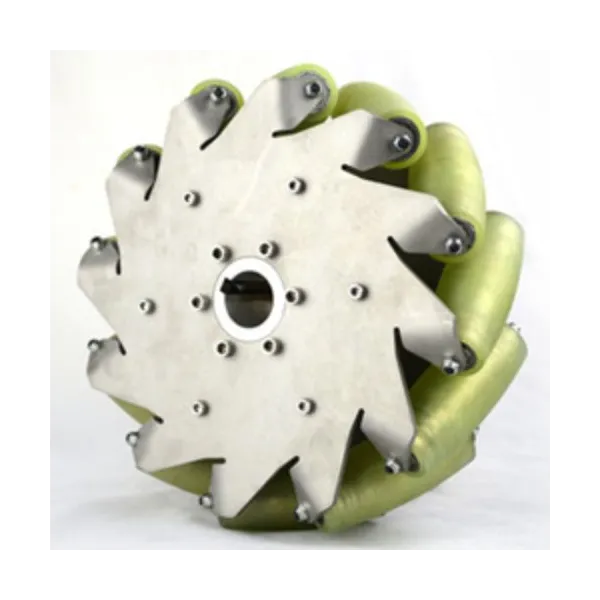 Set di 4 ruote Mecanum da 254 mm (capacità di carico di 500 kg)