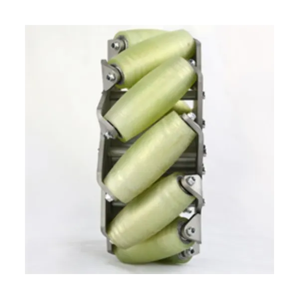 Set di 4 ruote Mecanum da 254 mm (capacità di carico di 500 kg)
