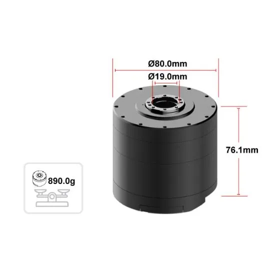 Dynamixel Servo Motor YM080-230-B001-RH | Génération Robots