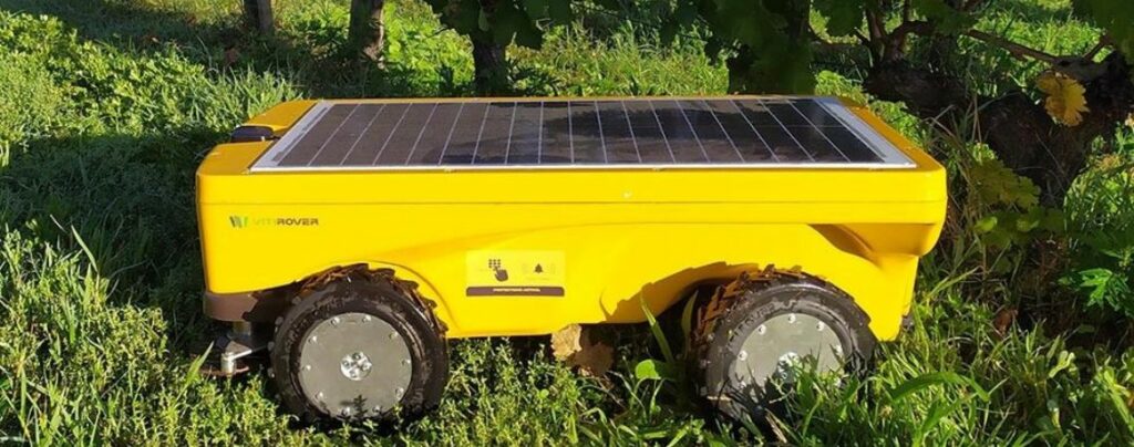 Vitirover, an Autonomous Robotic Lawn Mower used in the vineyards at ...