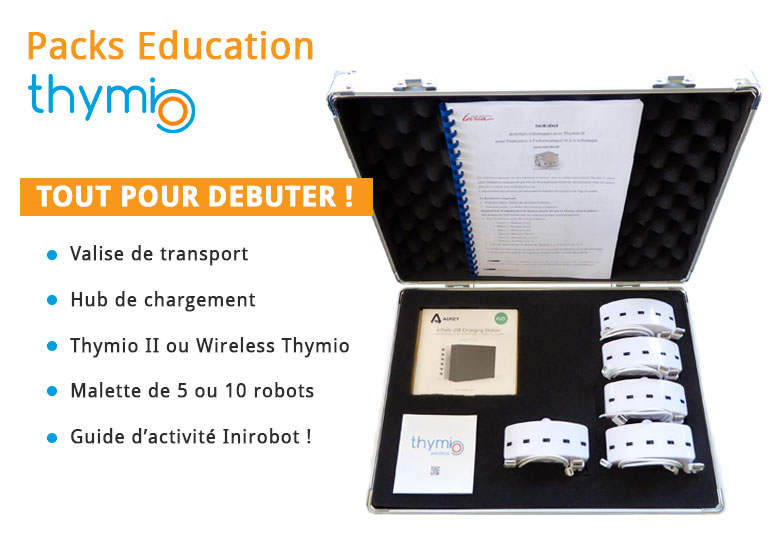 Thymio, un robot pour découvrir les maths et la géométrie